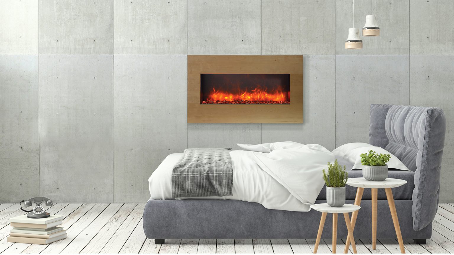 Dimplex OLF46-AM Opti-myst Linear Electric Fireplace