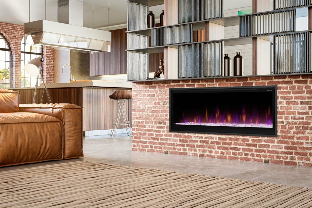 Modern Flames Orion Slim OR52-SLIM linear fireplace | Stylish Fireplaces