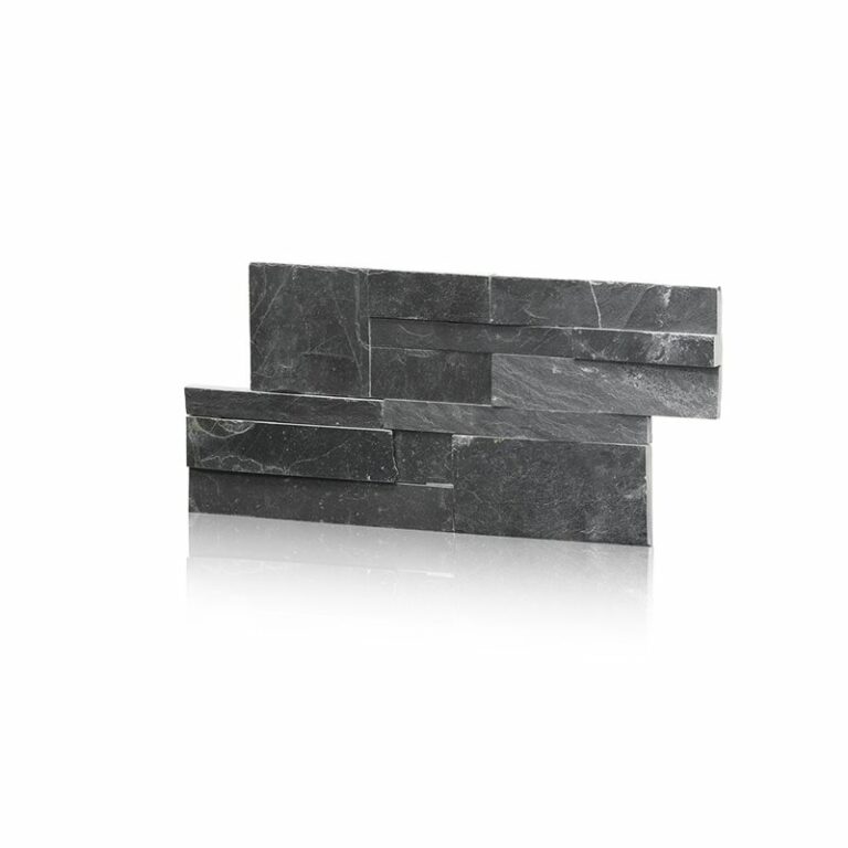 Charcoal natural stone panels | Stylish Fireplaces