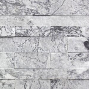 Erthcoverings Silver Fox 3D stone panels | Stylish Fireplaces