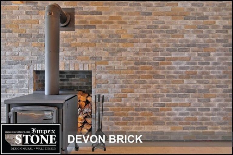 Devon Brick Veneer | Stylish Fireplaces