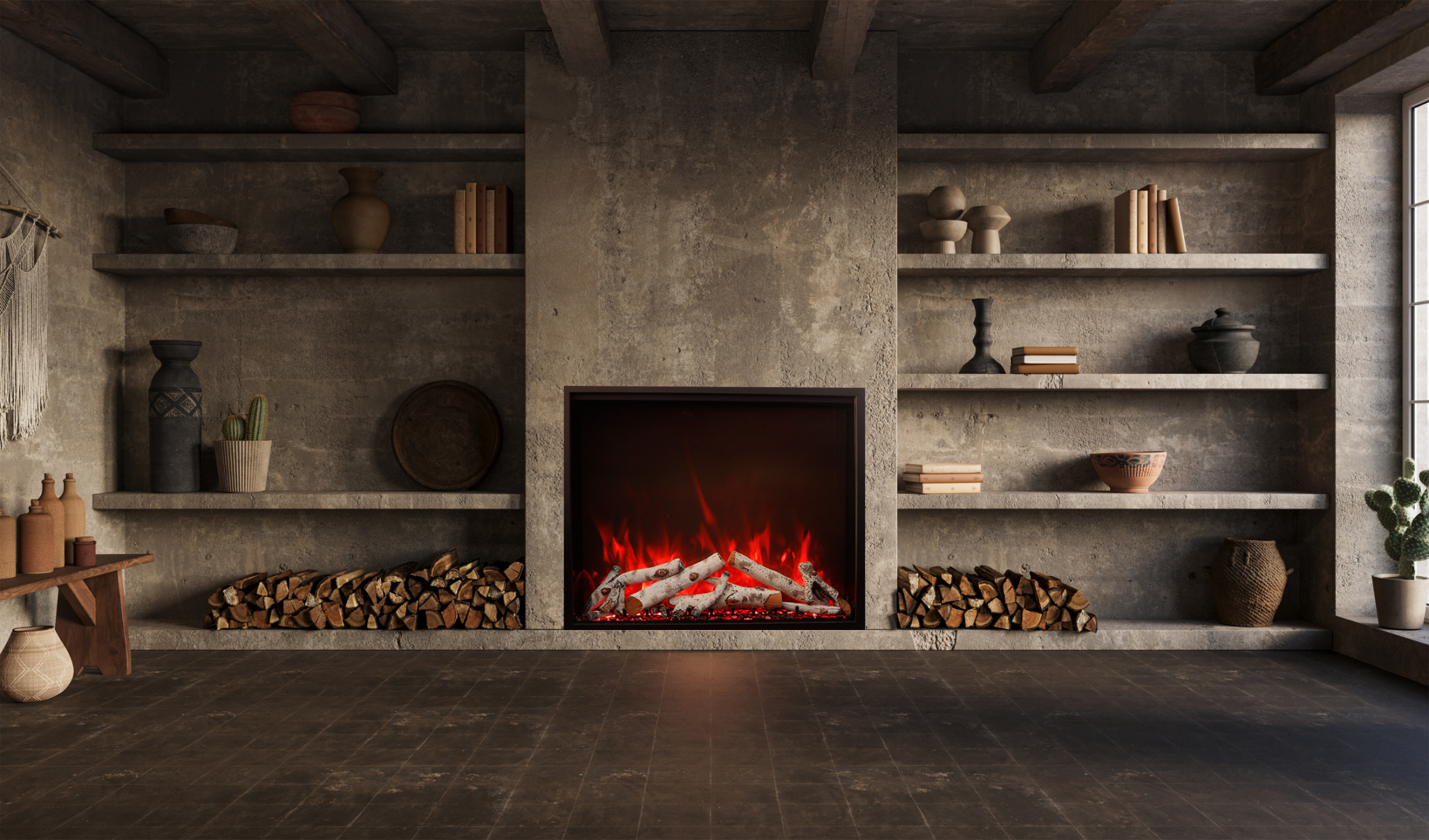 Napoleon NEFB42H-MF Elevation 42-inch electric fireplace insert ...