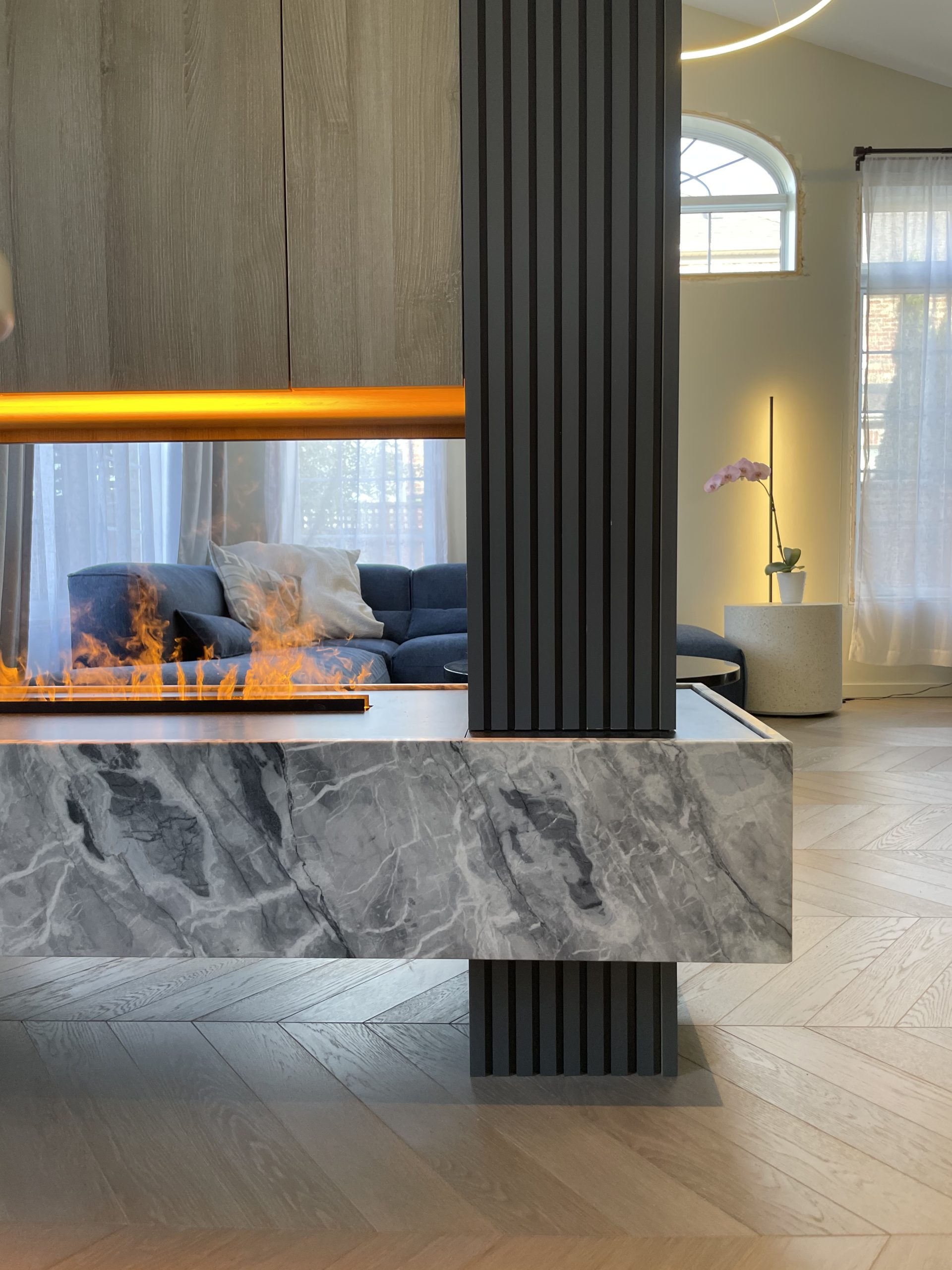 9 Trendy Electric Fireplace Wall Ideas