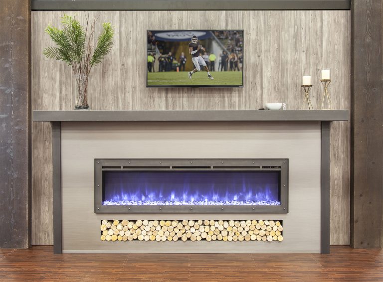 Stoll Transitional Electric Fireplace Reface - Extra Large over 60"