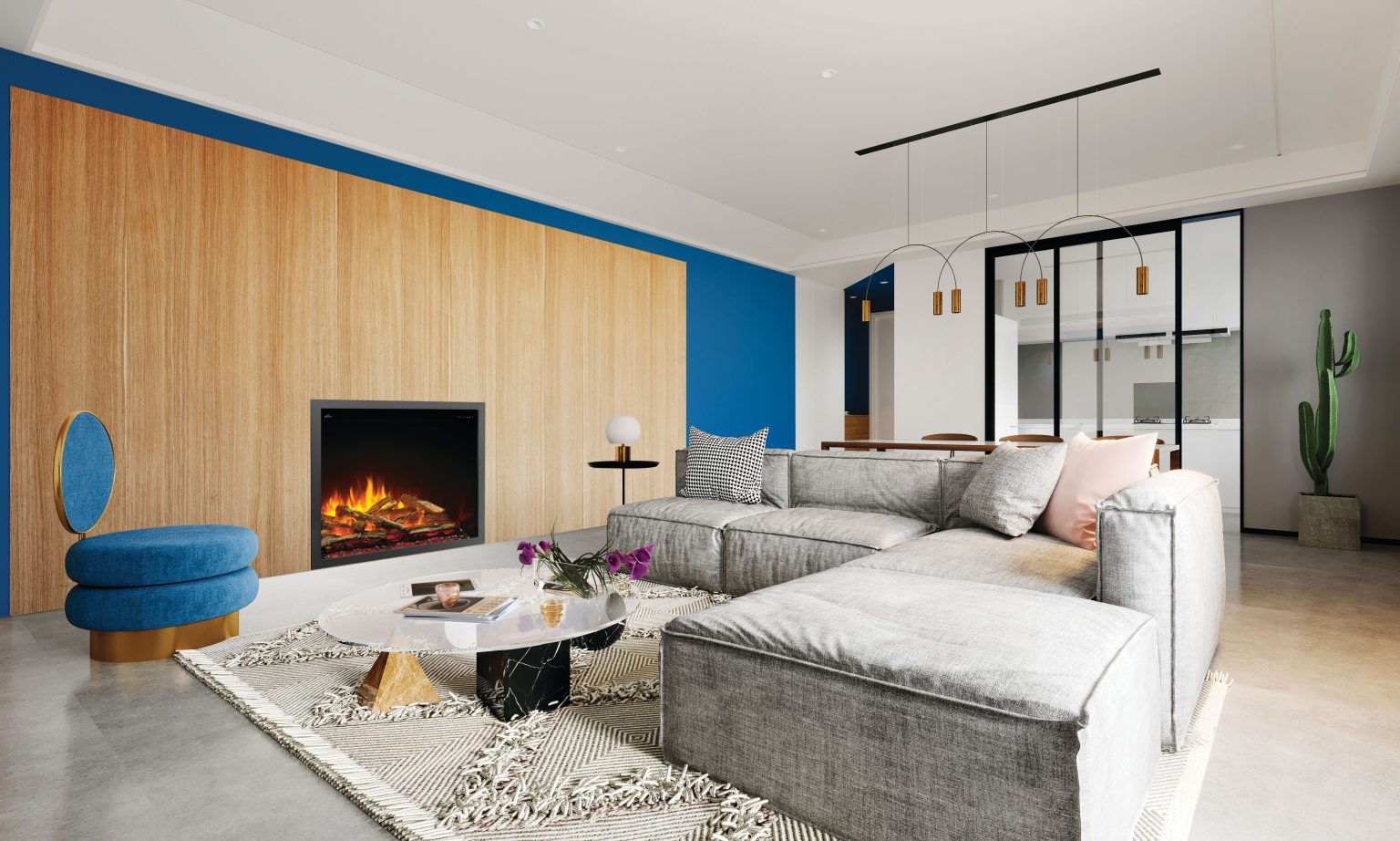 Napoleon NEFB42H-MF Elevation 42-inch electric fireplace insert | Stylish Fireplaces