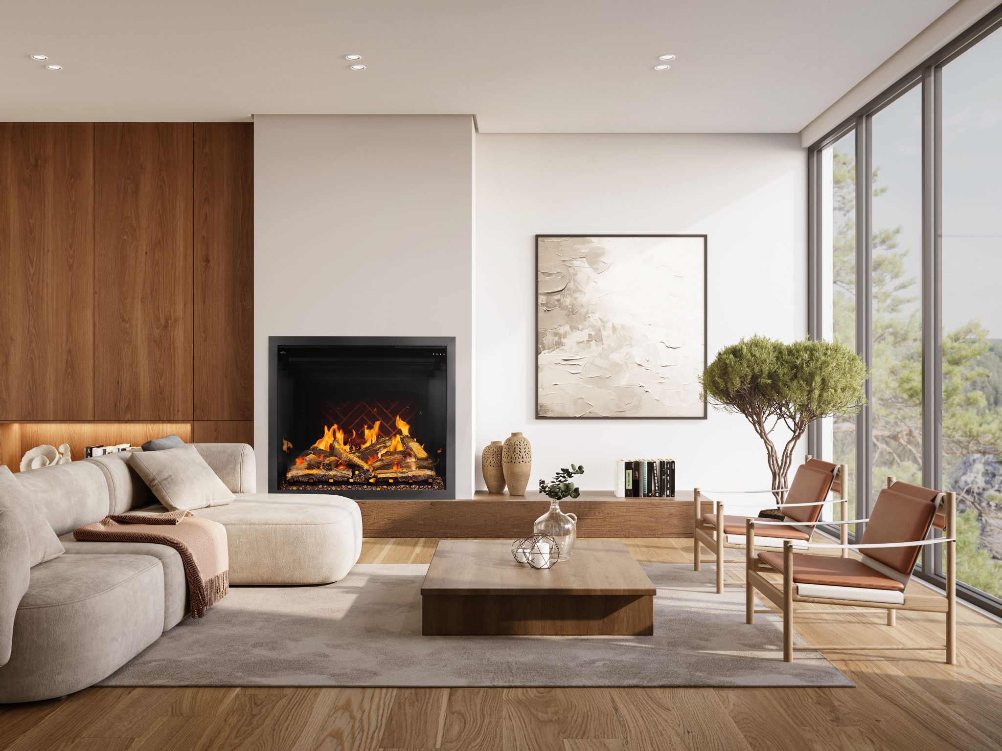 Napoleon NEFB42H-MF Elevation 42-inch electric fireplace insert ...
